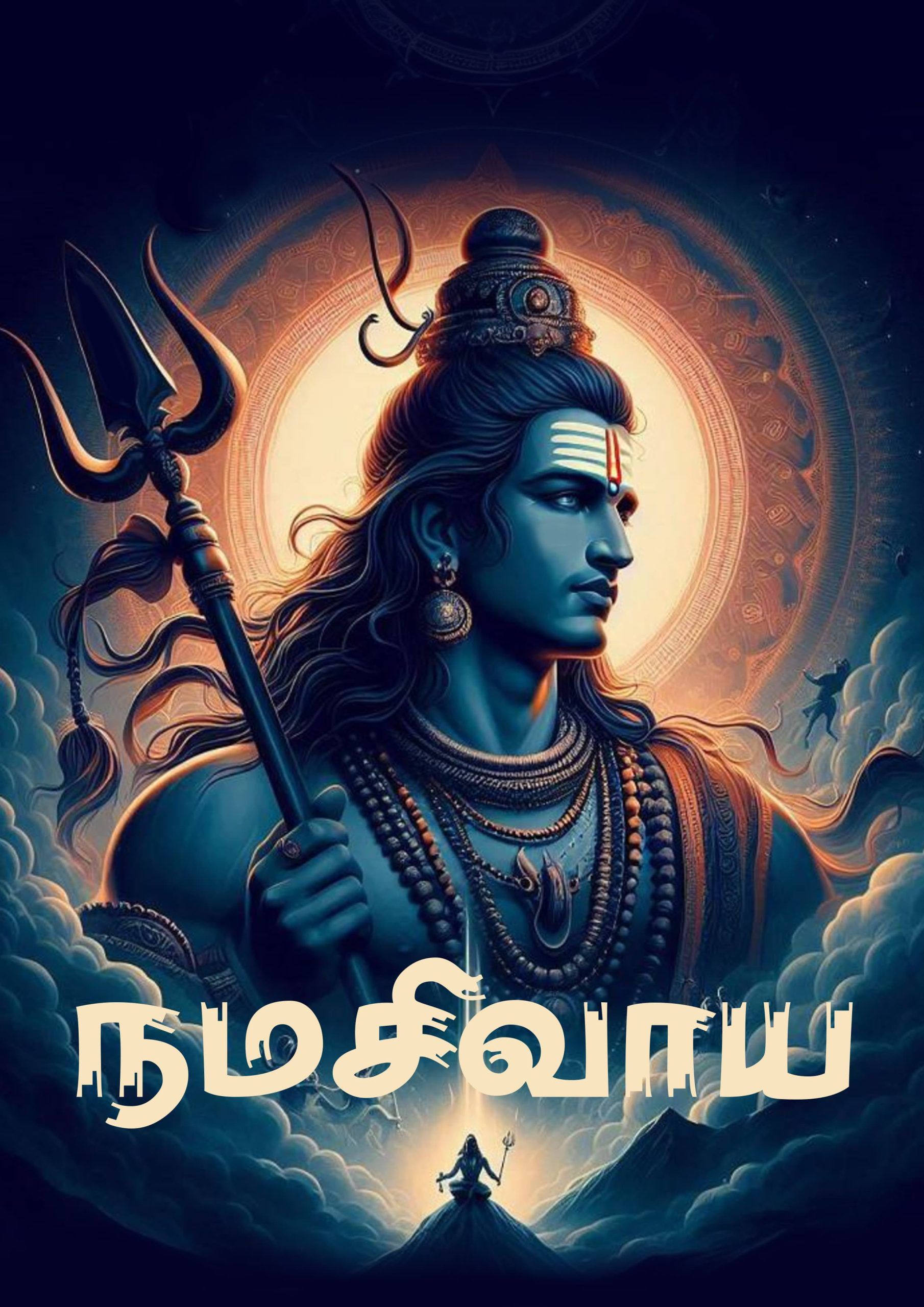 Namasivaya A4 Sivan Poster For Room | Kalvettu